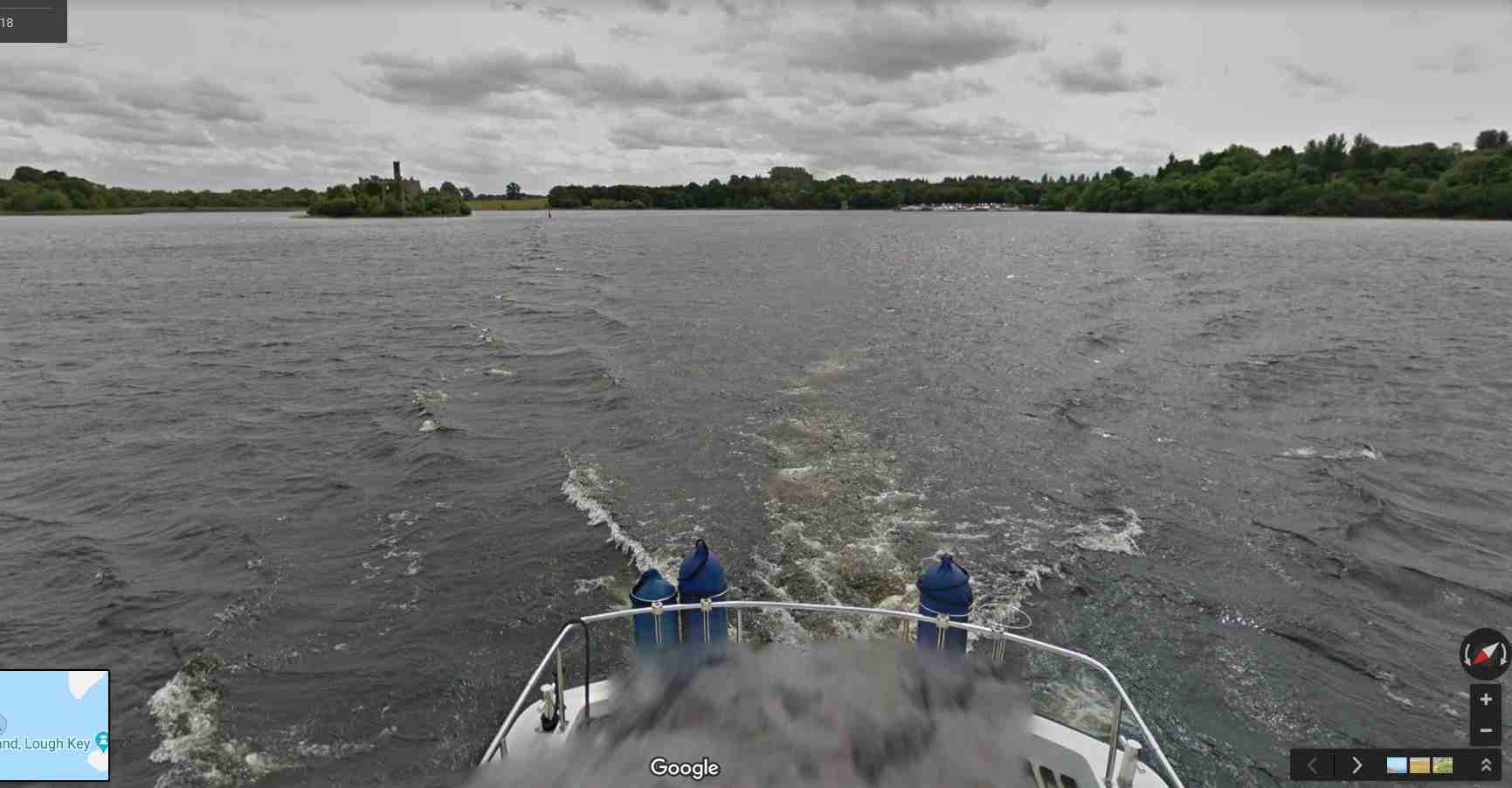 Google Maps zeigt Irlands Shannon online – Captain's Handbook