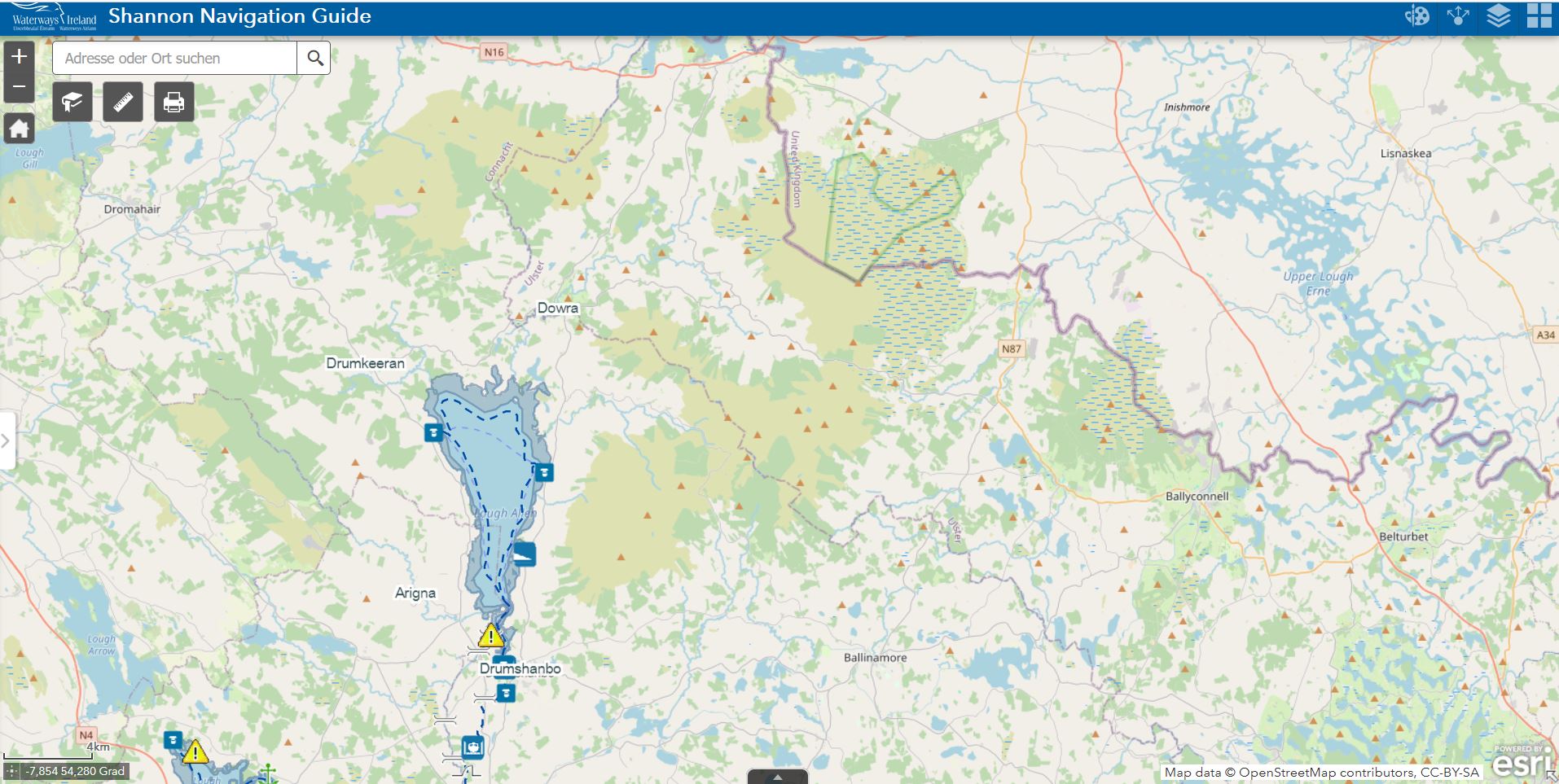 Der Shannon Pot and Lough Allen – Captain's Handbook